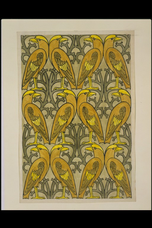 Design for textiles | C. F. A. Voysey | V&A Search the Collections