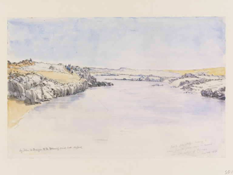 Cataracts Of The Nile Drawing
