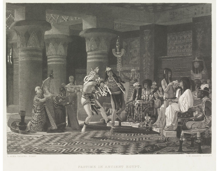 Pastime in Ancient Egypt | Sharpe | Alma | V&A Explore The Collections