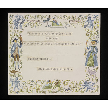 Greetings Telegram | Saynor | V&A Search the Collections