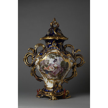 Vase and cover | Chelsea Porcelain factory | V&A Search the Collections
