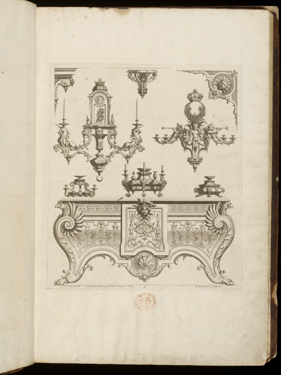 Ornemens inventez par Jean Bérain | Jean Berain the elder | V&A Search ...