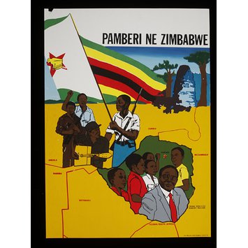 Pamberi Ne Zimbabwe | The Madame Binh Graphics Collective | V&A Search ...