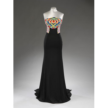 Dancheong Bustier Dress | Lie, Sang-bong | V&A Search the Collections