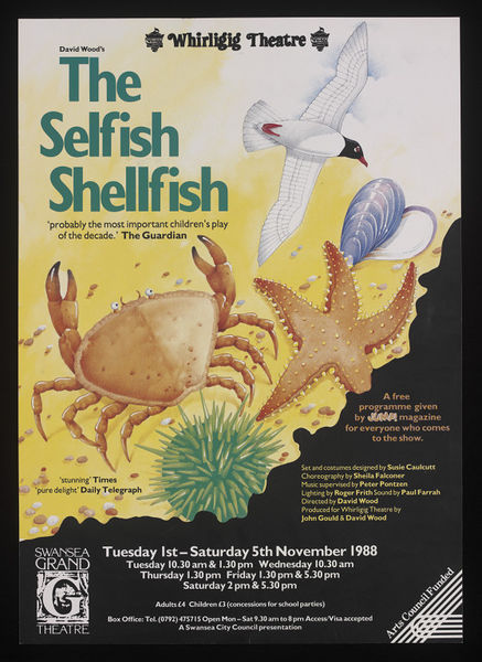 The Selfish Shellfish (Poster) | V&A Search the Collections