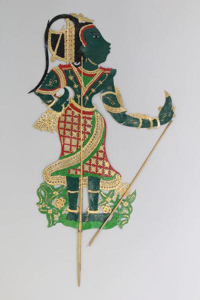 Modern Malaysian shadow puppet (Puppet) | V&A Search the Collections